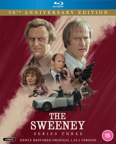 The Sweeney: Series Three Blu-ray (2025) John Thaw cert 15 4 discs ...