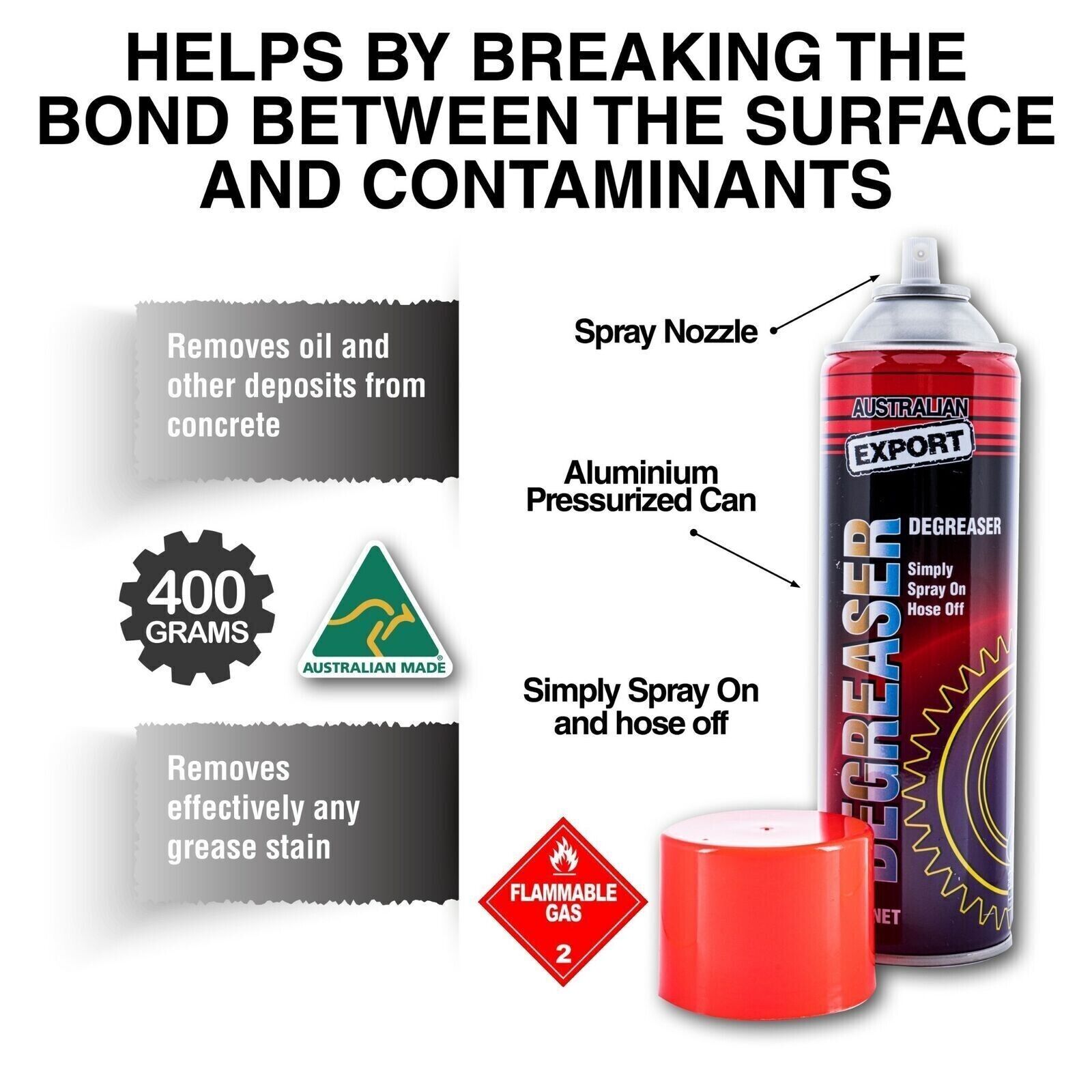4PCE Australian Export Degreaser Powerful Grease Oil Mechanical ...