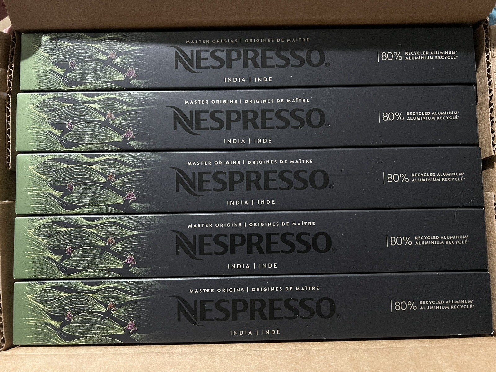 Nespresso India Master Origin Capsules Dark Roast Coffee 50 Count. for ...