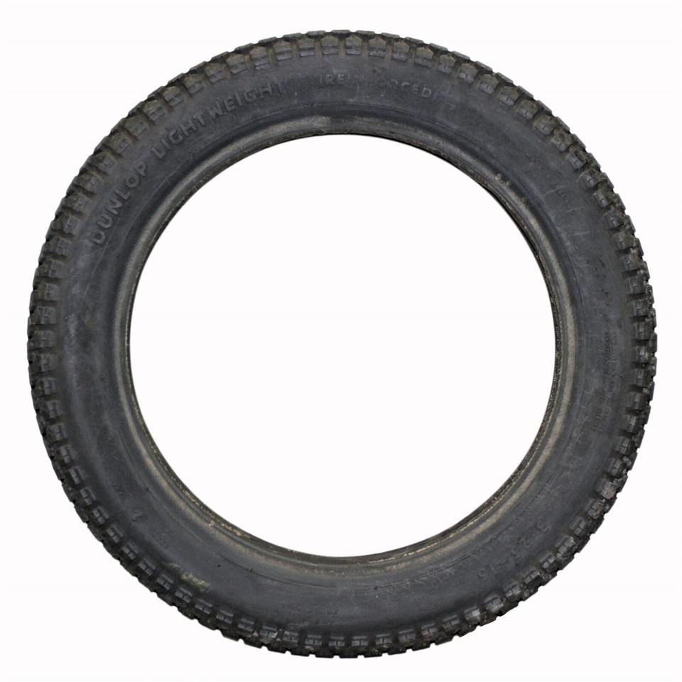 3.25-16 Dunlop Lightweight Knobby Vintage Moto-X Motorcycle Tire ...