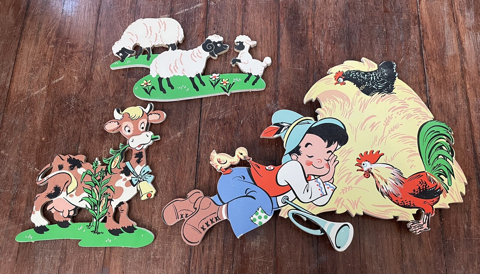 Dolly Toy #256 Little Boy Blue Nursery Wall Art | eBay