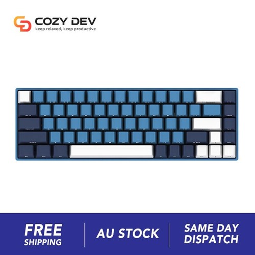 AKKO 3068 SP Ocean Star 68 Key Type-C Wired Cherry MX Switch Mechanical Keyboard | eBay