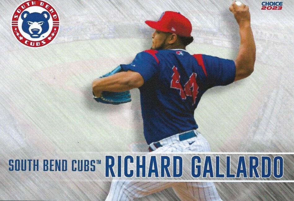 2023 South Bend Cubs Richard Gallardo Chicago Cubs | eBay