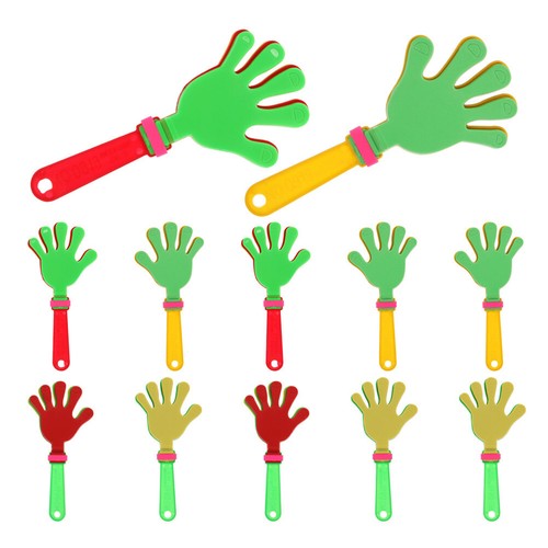 12PCS Hand Clapper Noisemakers Plastic Palm Clapping Device Clapping ...