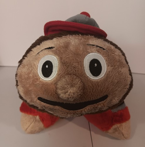 Ohio State Buckeyes Plush Pillow Pet NCAA Football Brutus Buckeye | eBay