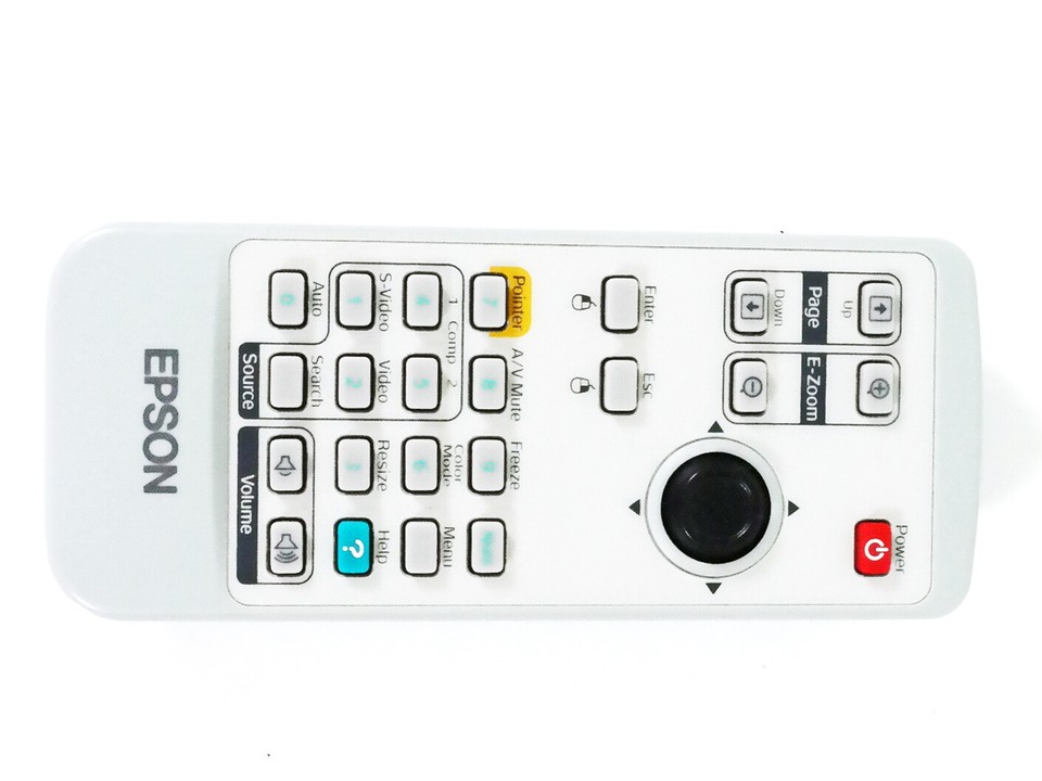 Genuine Epson EMP-X3e 1810p 1815 1825 6100i 6110i Projector Remote ...