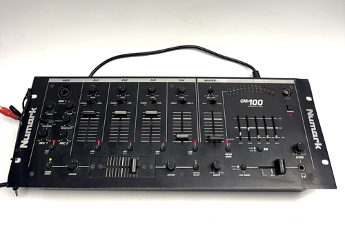 Numark CM 100 Professional 19" Mixer Audio Equipment Piece | eBay