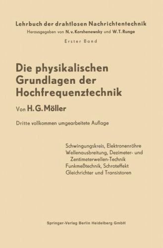 Die Physikalischen Grundlagen der Hochfrequenztechnik by Nicolai von ...