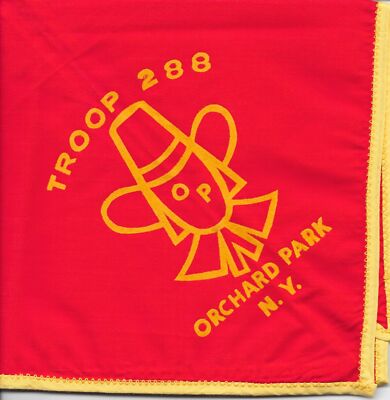 Orchard Park NY Greater Niagara Frontier Council Troop 288 Neckerchief BSA | eBay