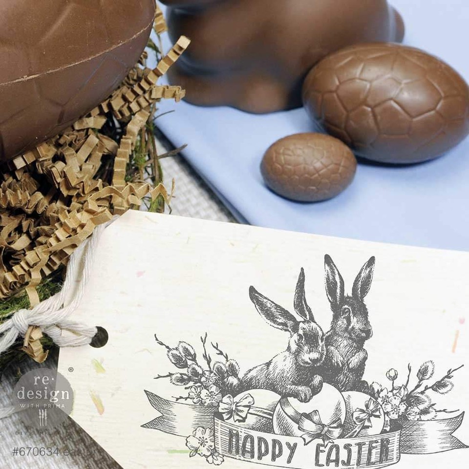 Easter | 8.5x11 Décor Stamp | Redesign with Prima | eBay