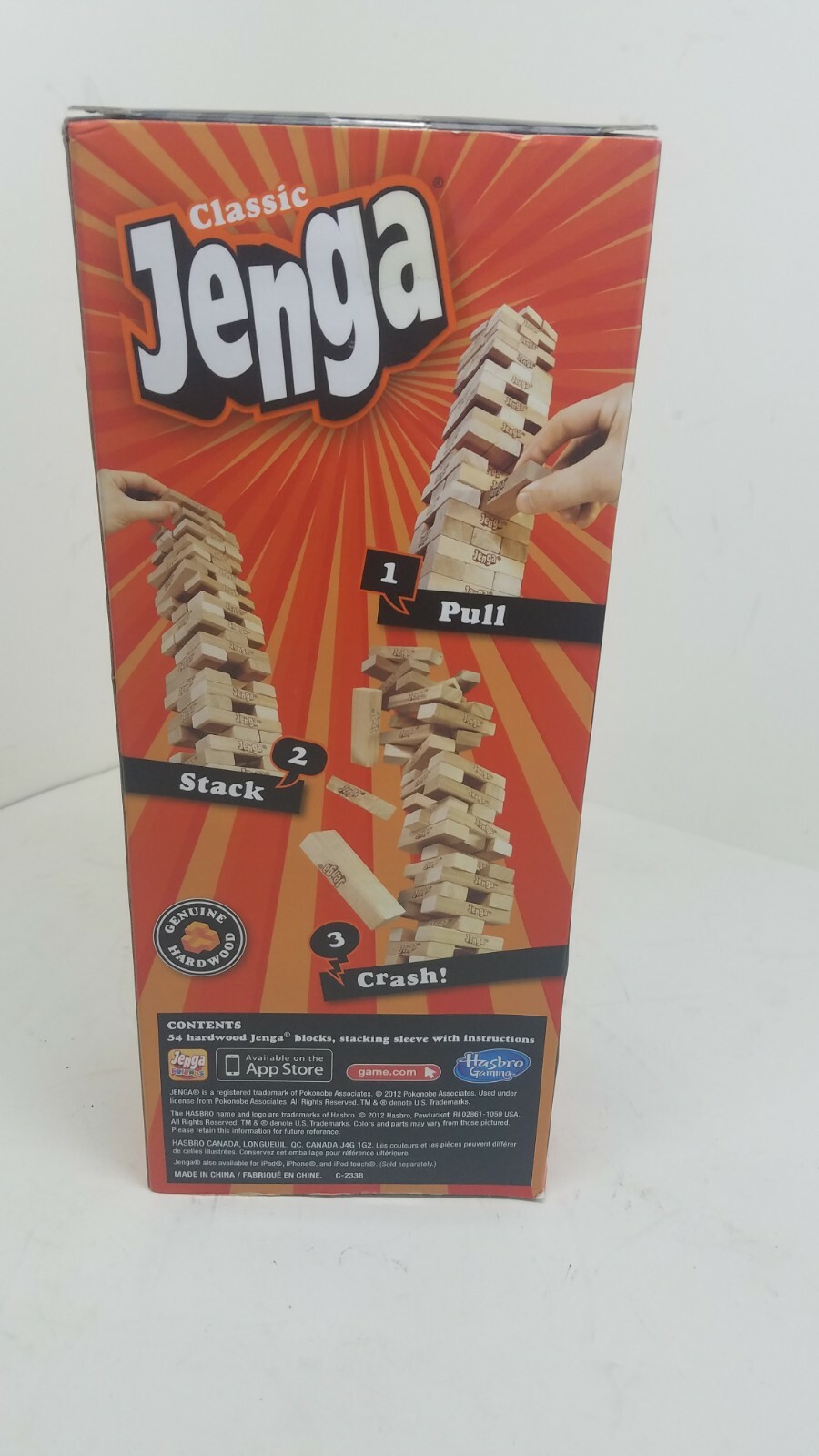 Hasbro Classic Jenga Game - A2120 for sale online | eBay
