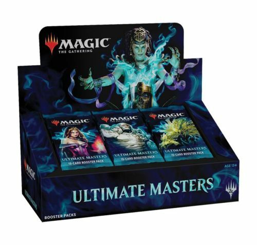 MTG Ultimate Masters Booster Box Factory Sealed with Box Topper In ...