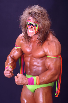 Ultimate Warrior Color Classic Wrestling Poster | eBay