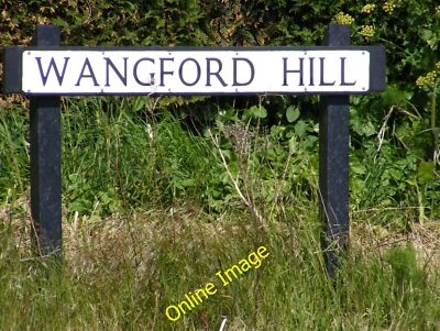 Photo 6x4 Wangford Hill sign Wangford/TM4679 On Wangford Hill at the ...
