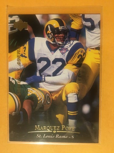 1995 Upper Deck Rams Marquez Pope Football Card #267 | eBay