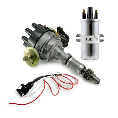 Land Rover Range Rover Discovery TVR V8 Distributor Coil or HT leads 3. ...