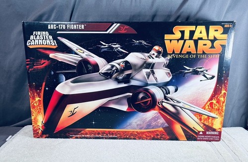 Star Wars Revenge of the Sith ARC-170 Fighter 2005 Hasbro NEW SEALED ...