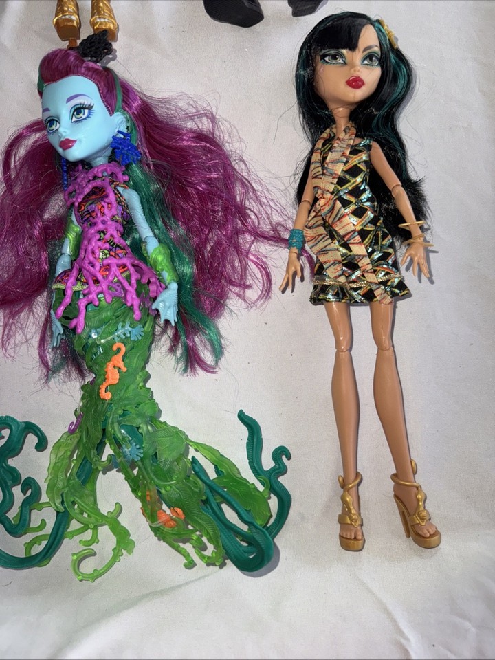 Monster High Wydowna Cyclops Clops Catty Noir Chloe Gill Boys Sirena ...