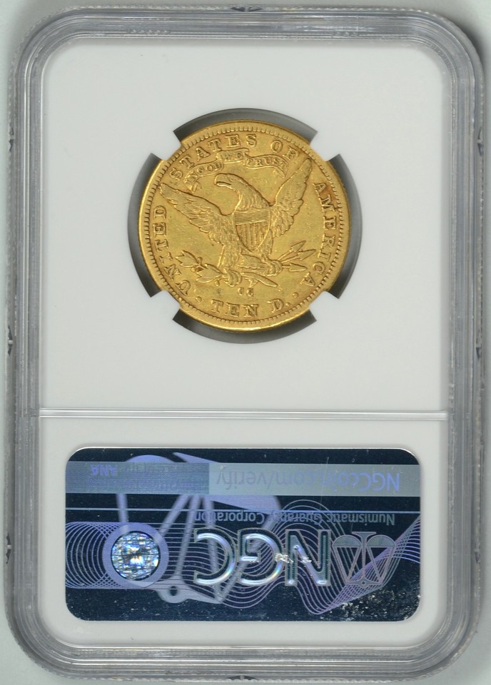 1881-CC $10 Gold Liberty NGC VF30 CAC * Carson City Gold * #4633008-001 ...