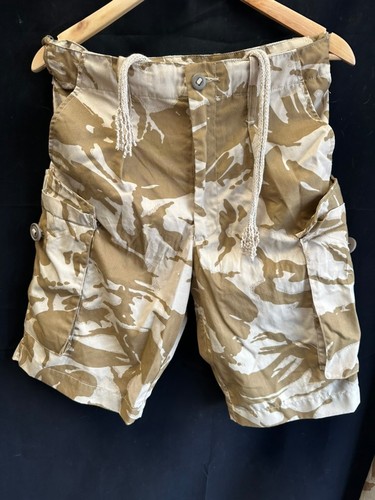 Genuine British Army Desert DPM Camouflaged Shorts - Size 24/84/100 ...