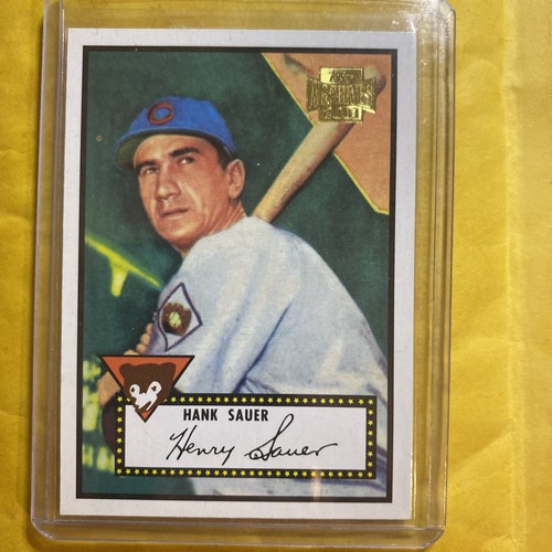 2001 Topps Archives Baseball #35 - Hank Sauer - Chicago Cubs PWE | eBay