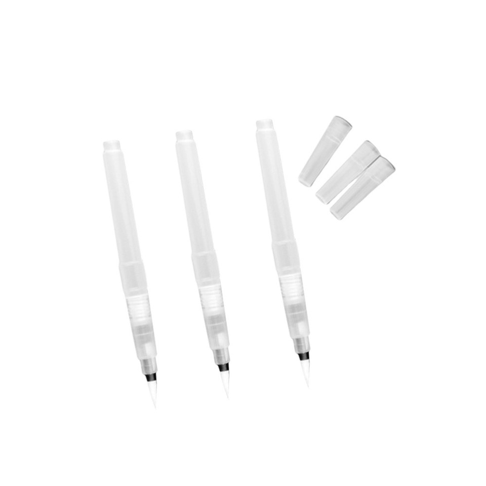 3 Pcs Refillable Ink Pen Water Injection Student Painting Marker | eBay UK