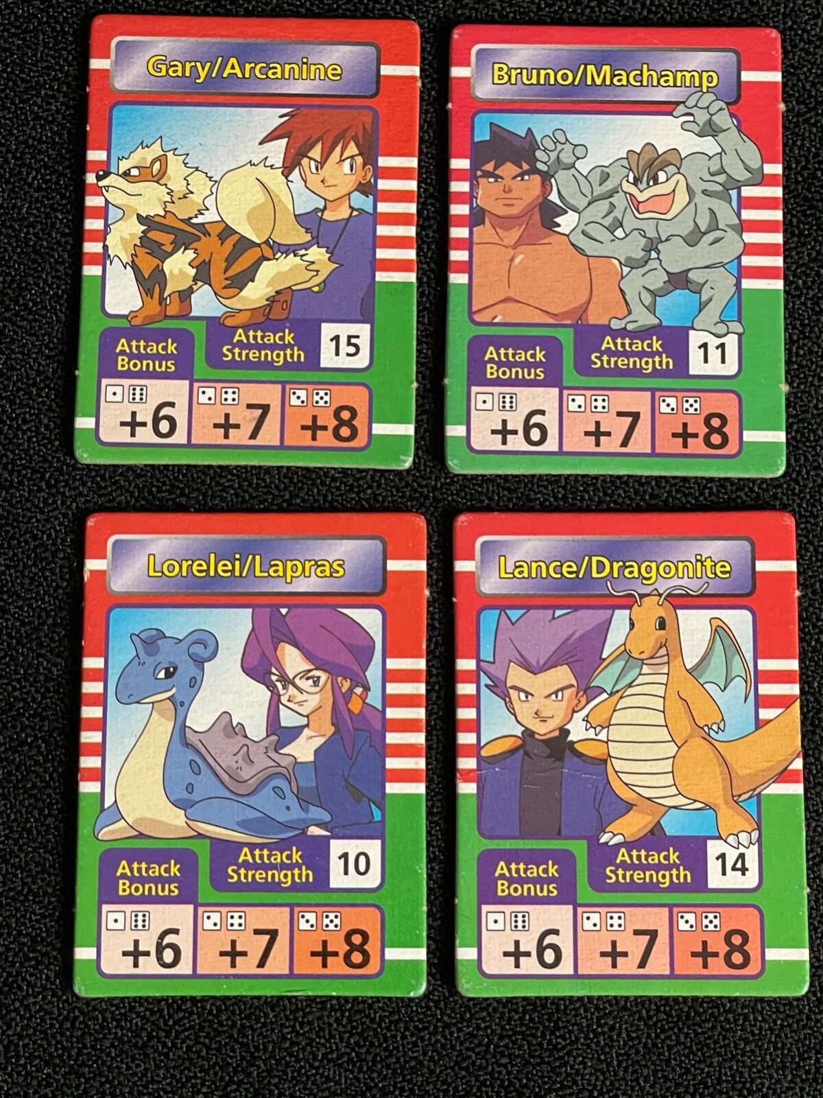 VTG MB Pokemon Master Trainer Game 4 Rival Cards Accessories | eBay