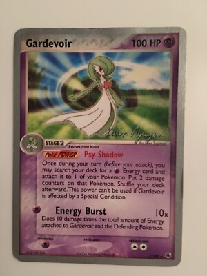 Gardevoir Rare 7/109 Unlimited Stamped Pokemon Card Played | eBay