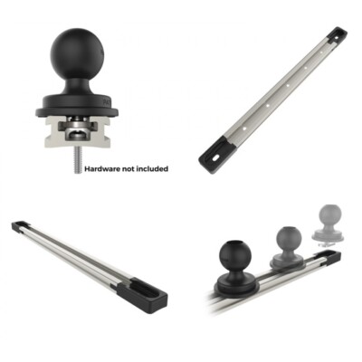 RAM-TRACK-EXA-9 9" Extruded Aluminium Tough-Track? | eBay UK