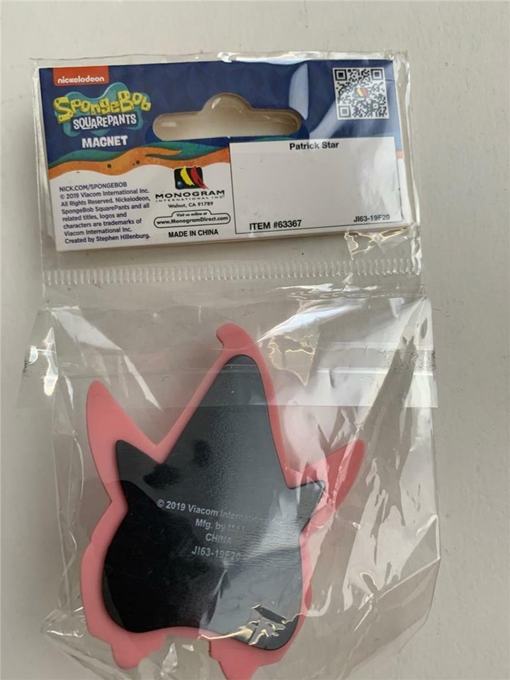 SPONGEBOB Squarepants PATRICK STAR Magnet | eBay