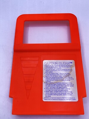 Pfanstiehl Nintendo NES Captain Clean Cleaning Cartridge ONLY | eBay