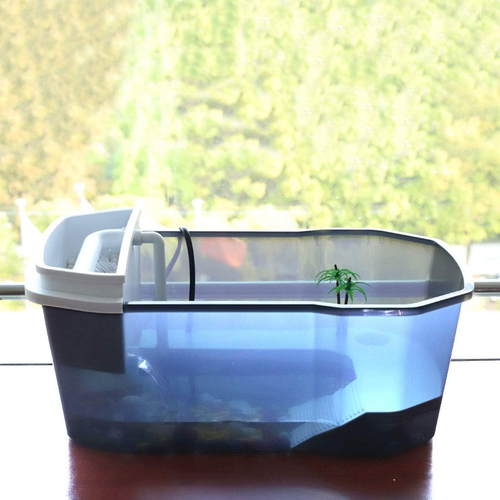 Plastic Turtle Tank Reptile Habitat Pet Terrariums Turtles Tank ...