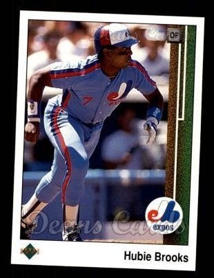 1989 Upper Deck #122 Hubie Brooks Expos 8 - NM/MT | eBay