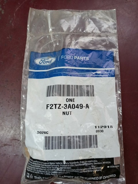 Ford F2TZ3A049A Genuine OEM Lower Ball Joint Retainer Nut for sale ...