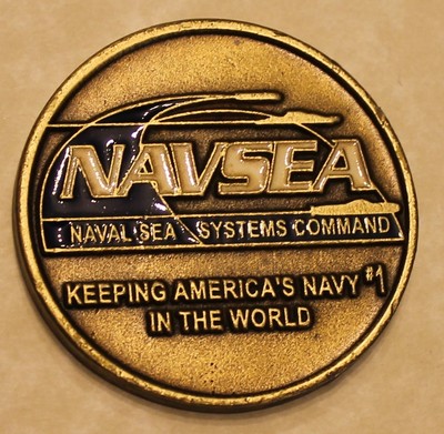NAVSEA CNOCM(SS/AW) Jeff Daue Command Master Chief Navy Challenge Coin ...