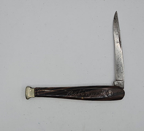 CAMILLUS BABE RUTH BASEBALL BAT KNIFE VINTAGE c1930'S SWORD BRAND (300 ...