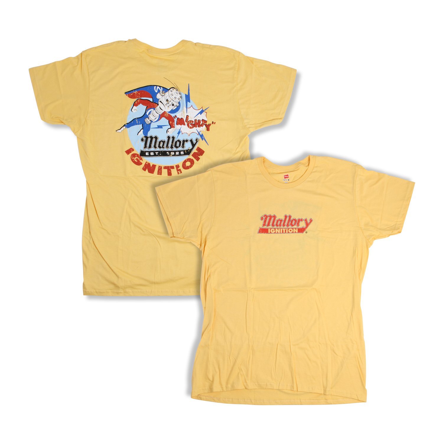 Mallory Cartoon Logo Youth Tee - Gold | eBay