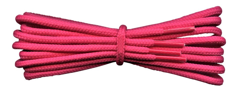 Fabmania® Laces - 4mm Round Polyester Boot Laces - Ideal for Walking ...