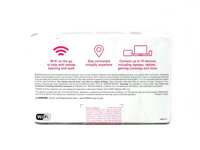T-Mobile TMO Hotspot HS1 P10M - Black () for sale online | eBay