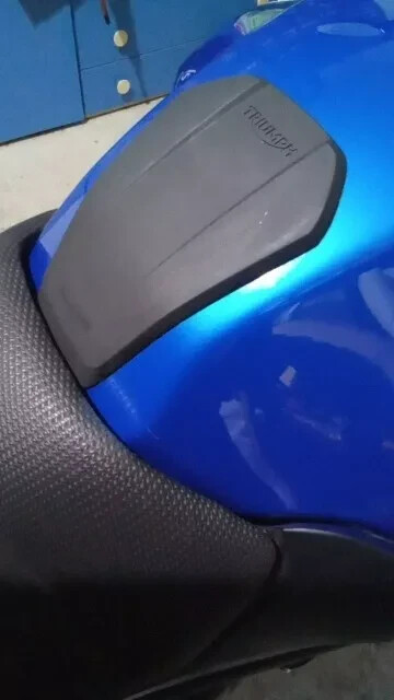 Motorcycle Black Upper Fuel Tank Pad Decals Protection FOR TRIDENT 660 ...