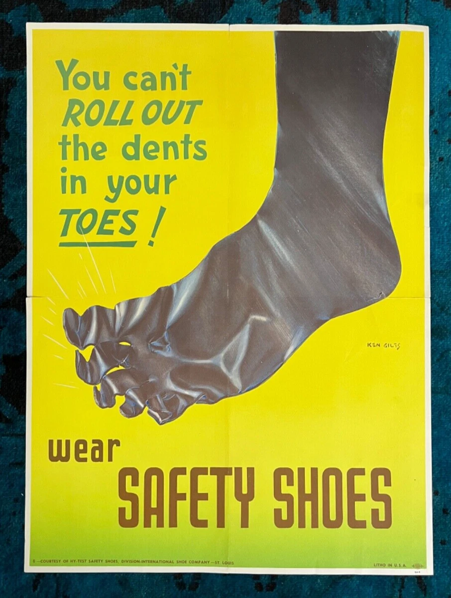 Wear Safety Shoes Sign