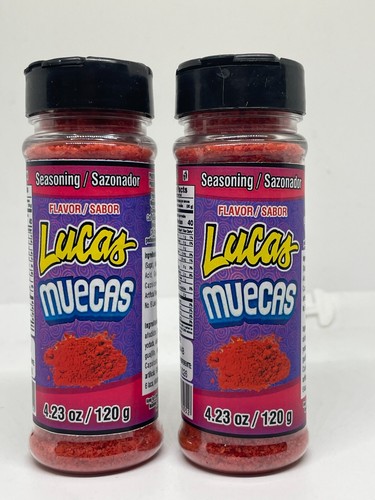 2 pack Lucas Muecas Flavor Seasoning snack enhancer 4.23 oz 120g exp 04 ...