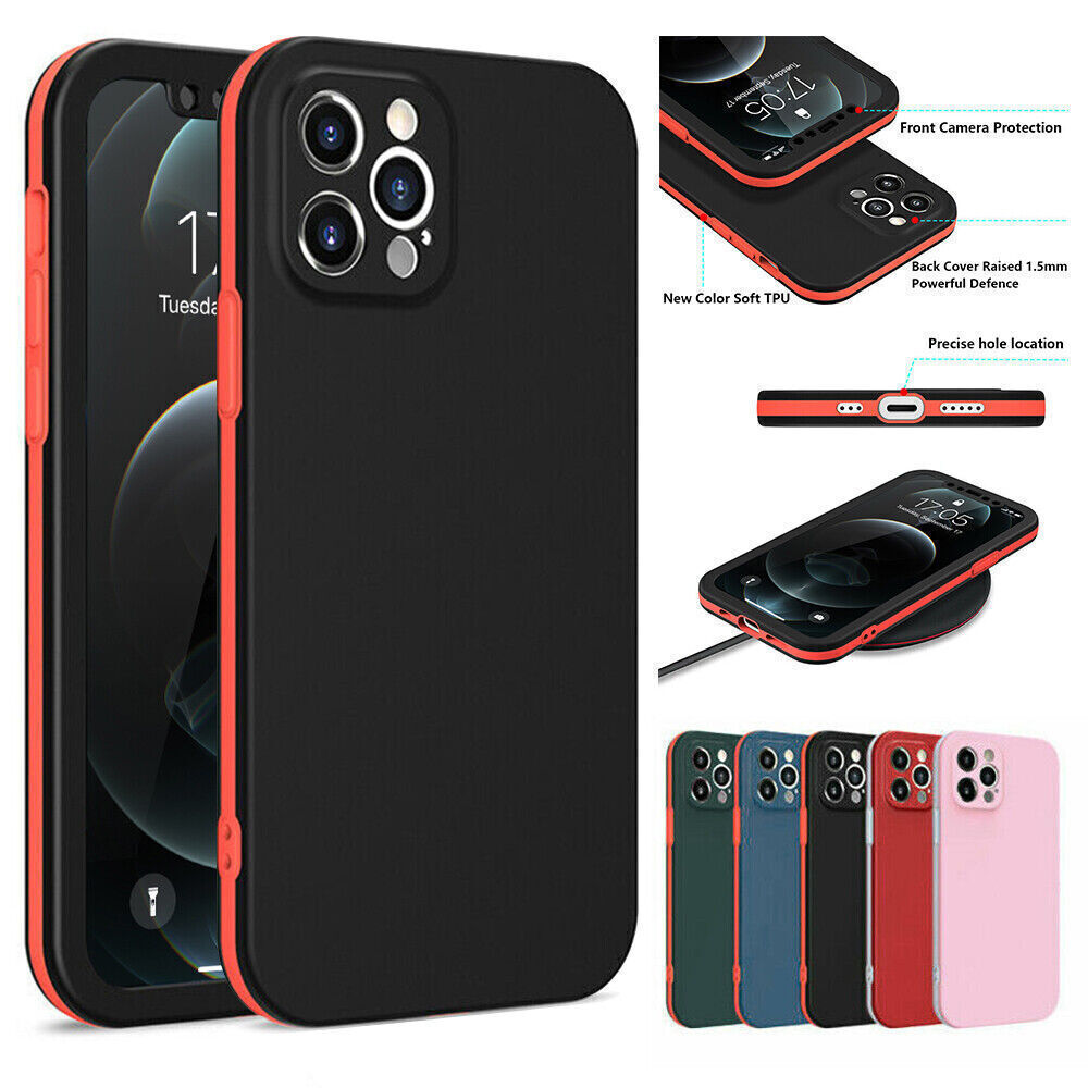 360 Full Body Case For iPhone 11 12 13 14 Pro Max 7 8 SE XR Shockproof ...