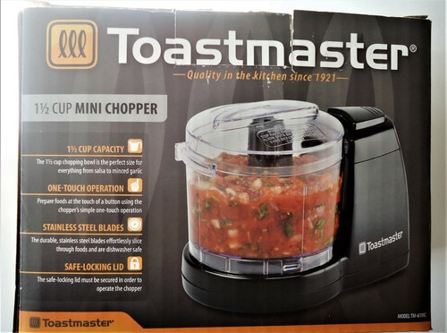 Toastmaster Tm-61mc 1.5 Cup One-touch Mini Food Chopper | eBay