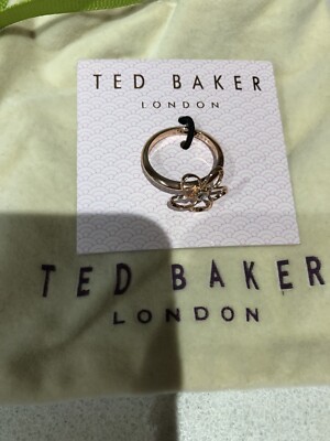ted baker Flower Ring Brand New With Tags Size Meduim : Small | eBay ...