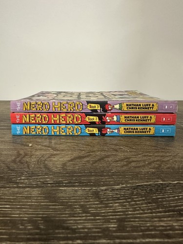 The Nerd Herd book x3 1-3 Nathan Luff Chris Kennett | eBay