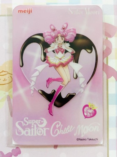 Sailor Moon Meiji Chocolate Collab Clear Card Chibi Moon Lawson ...