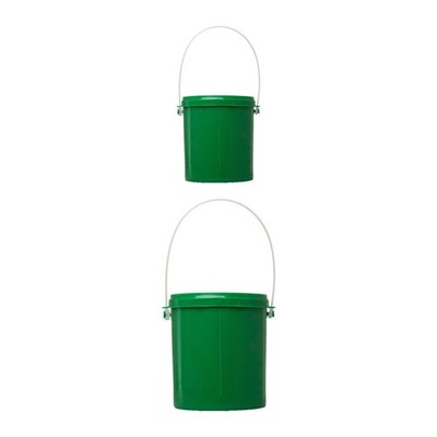 2 Pcs Worm Bucket for Fishing Buckets Live Bait Containers Worms | eBay ...
