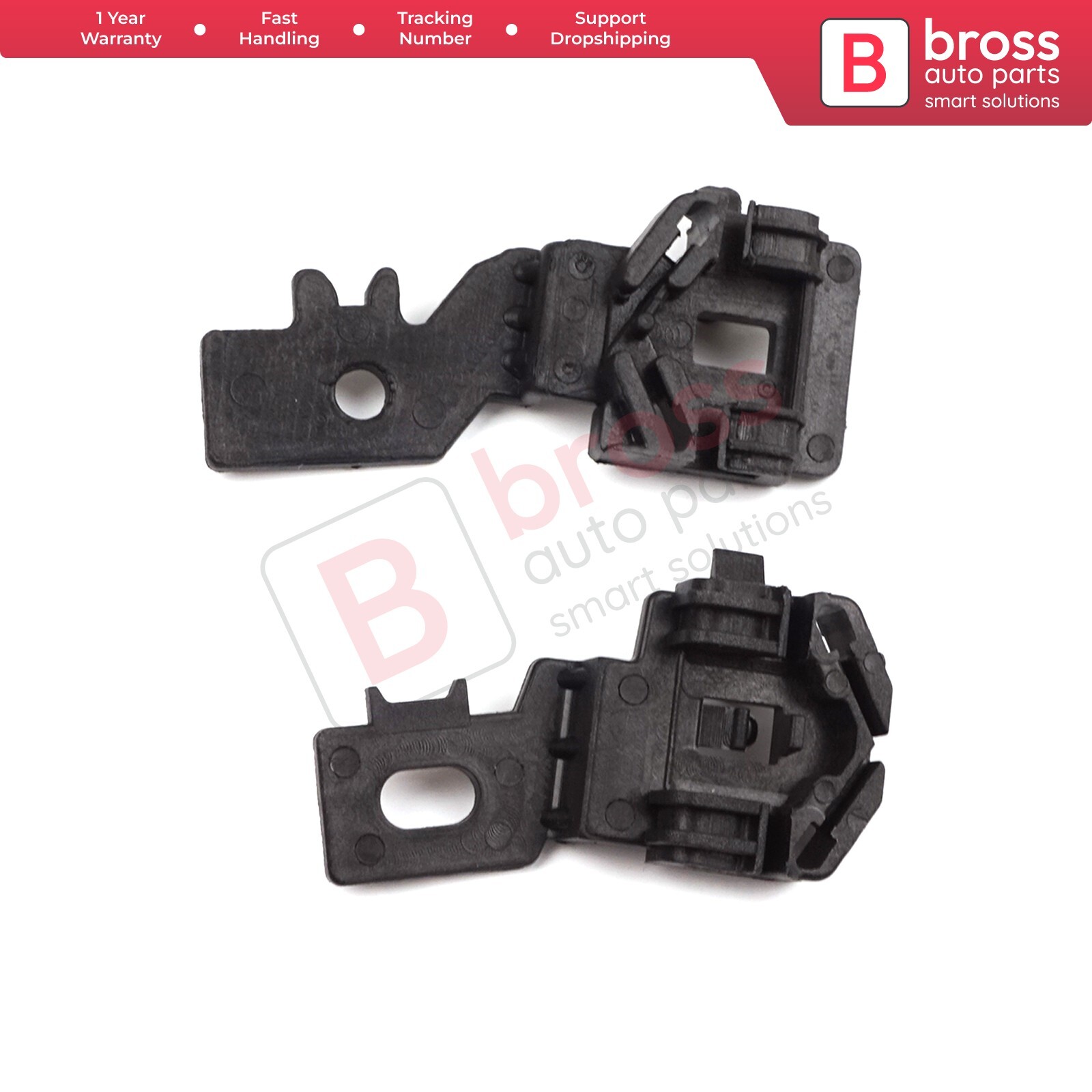Window Regulator Clips Front Right Door for Nissan Primera P12 Qashqai ...