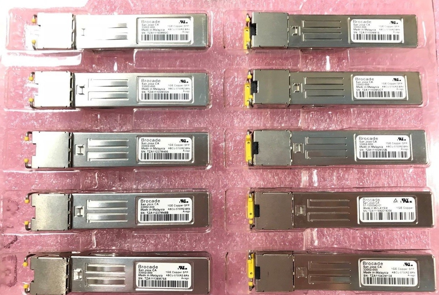 Brocade/Foundry E1MG-TX 1GE Copper SFP RJ45 100m w/90 days warranty | eBay